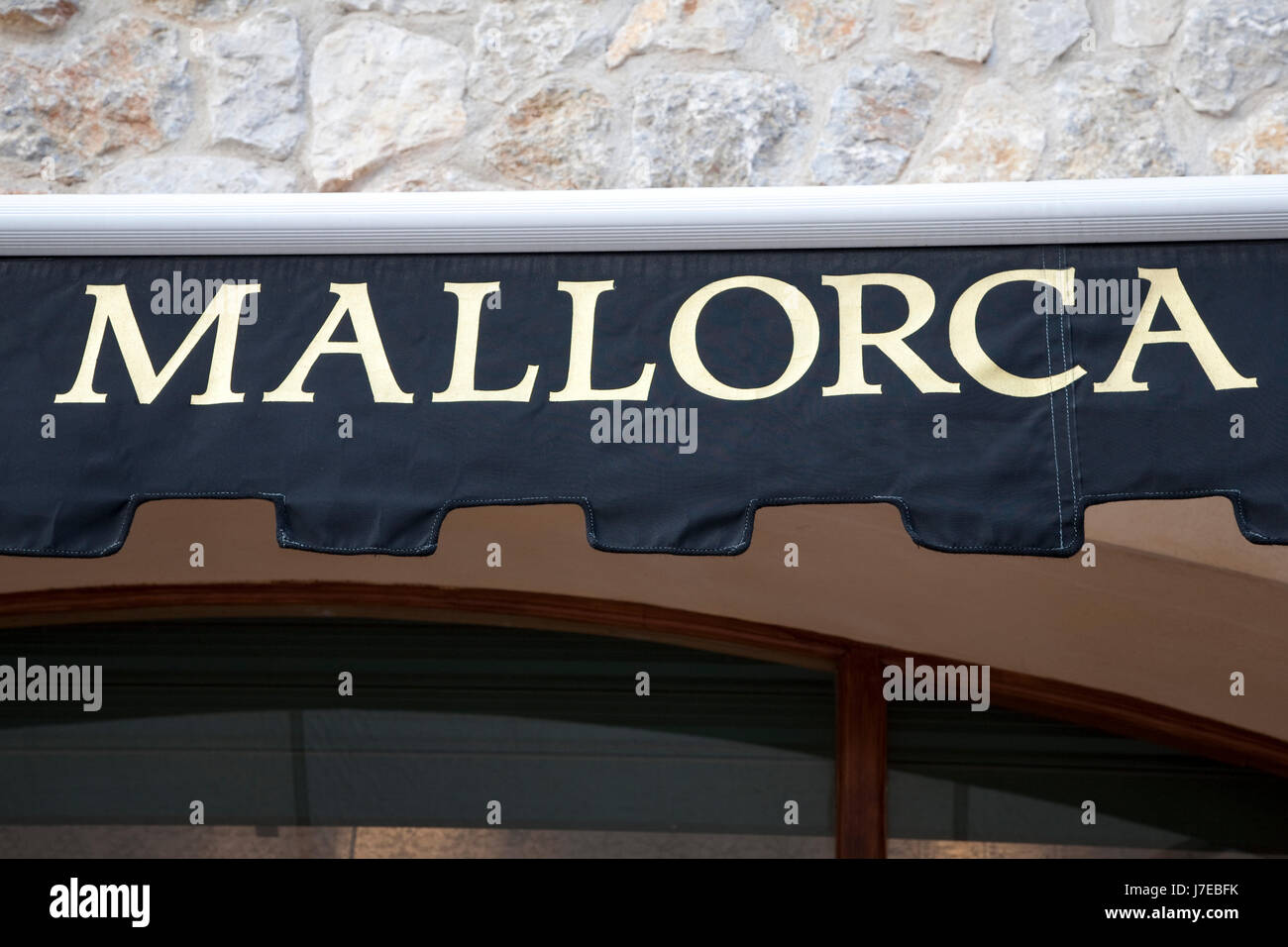 europe mallorca sign shop front balearic island mediterranean majorca ...