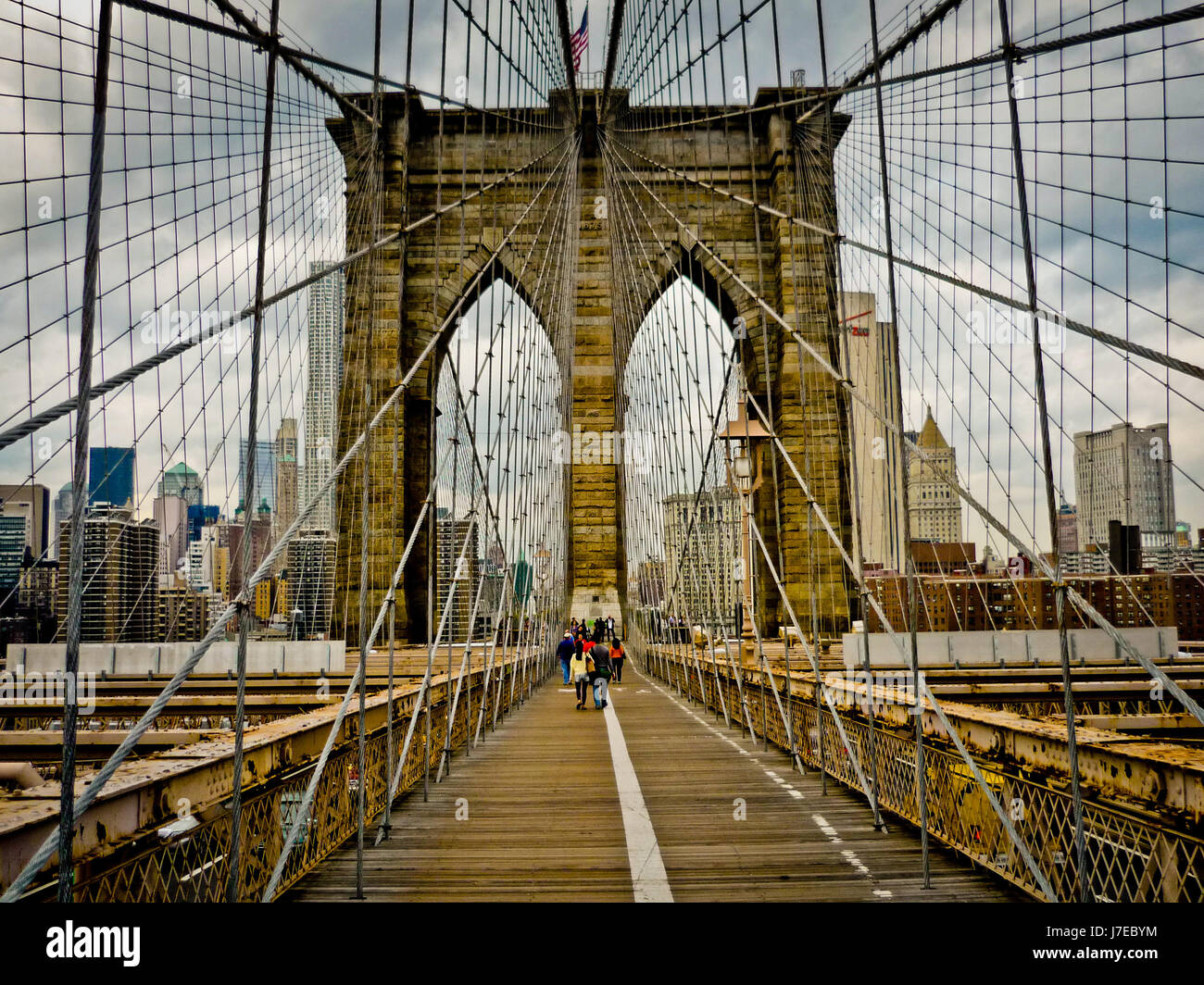 bridge new east brooklyn river water usa skyline brooklyn downtown new ...