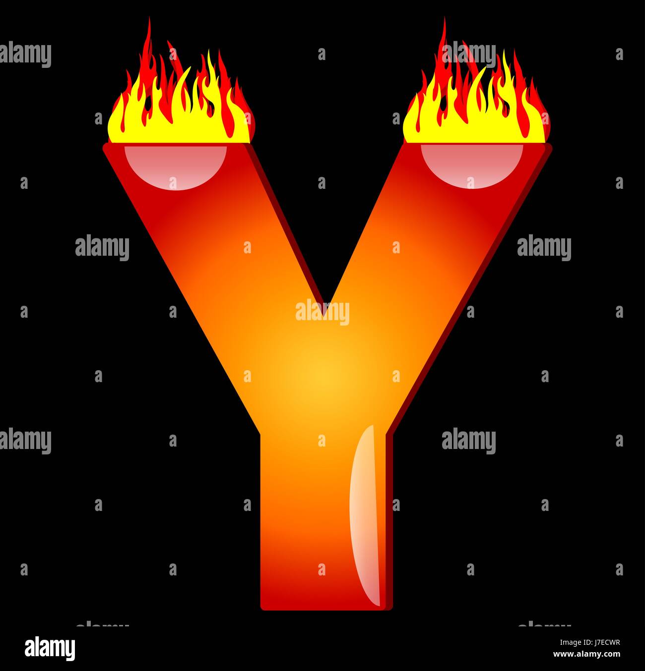 Y burning hi-res stock photography and images - Alamy