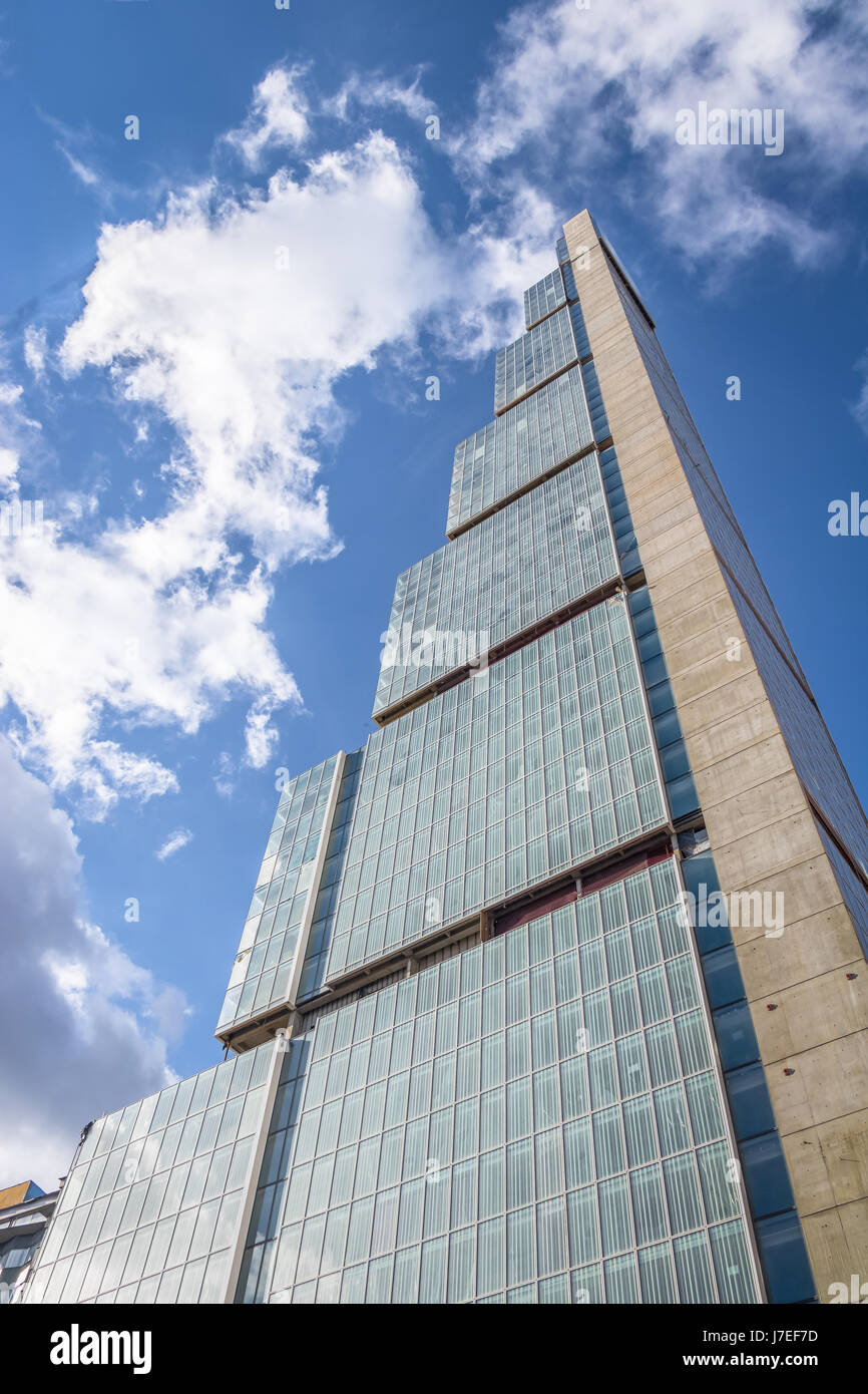 Bacata Tower Building in Downtown Bogota - Bogota, Colombia Stock Photo ...