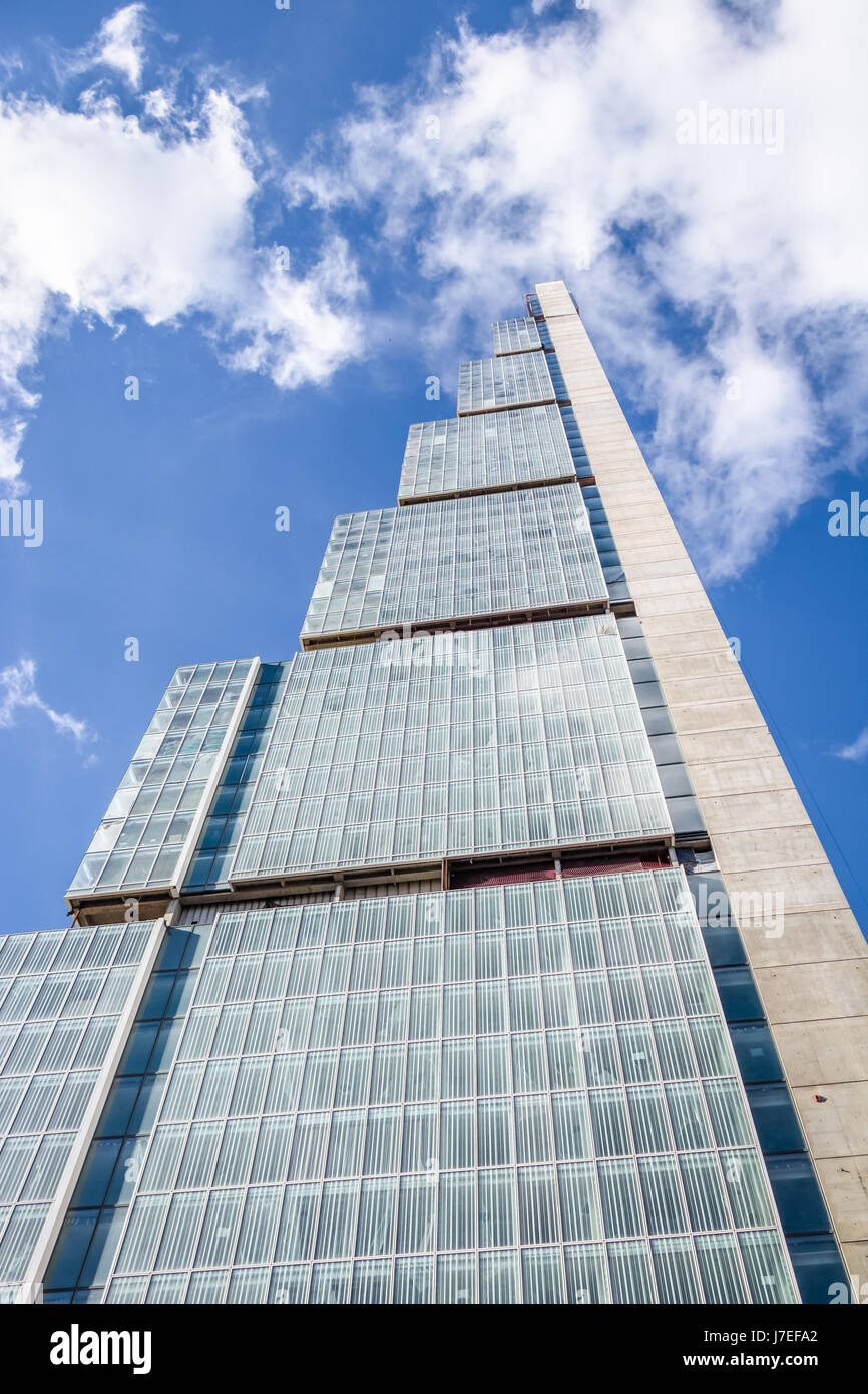 Bacata Tower Building in Downtown Bogota - Bogota, Colombia Stock Photo ...