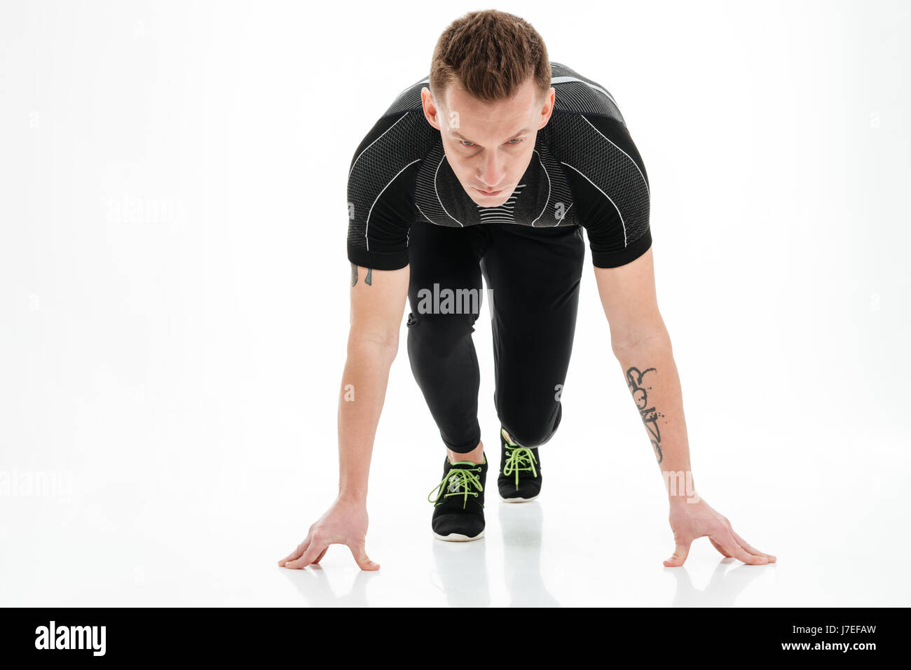 Male sprinter hi-res stock photography and images - Alamy