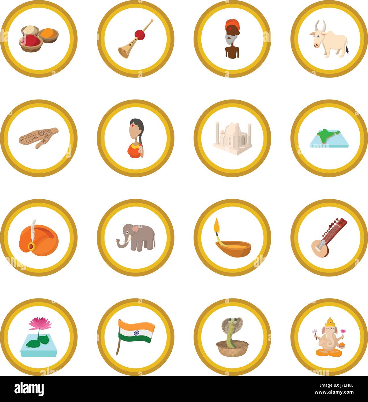 India icon circle Stock Vector Image & Art - Alamy