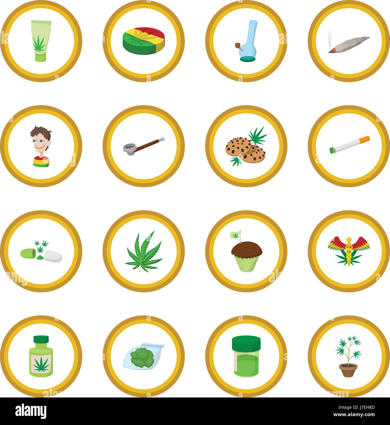 Cannabis dose Stock Vector Images - Alamy