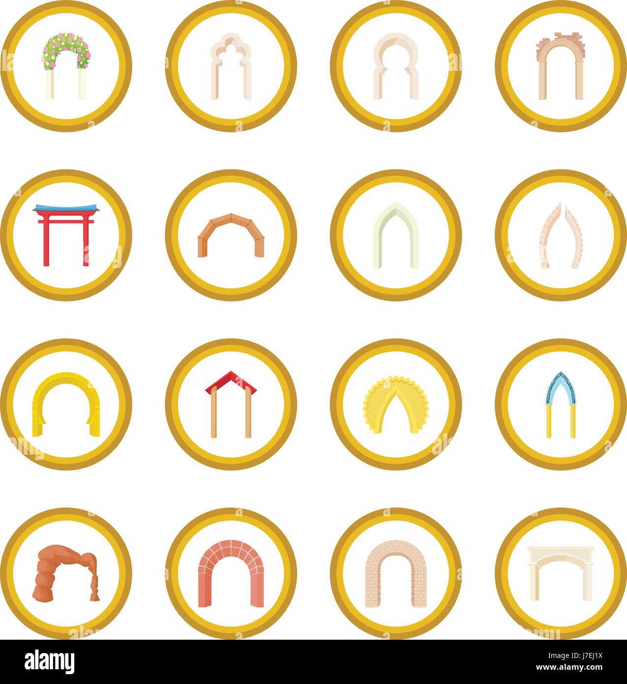 Old greek window Stock Vector Images - Alamy