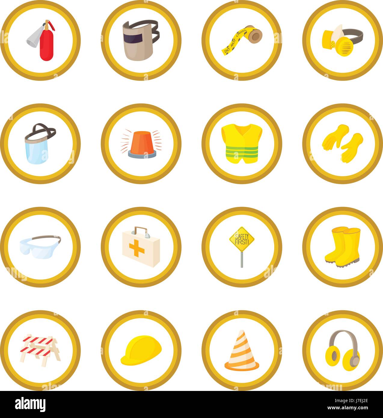 Personal protective equipment first aid Stock Vector Images - Alamy