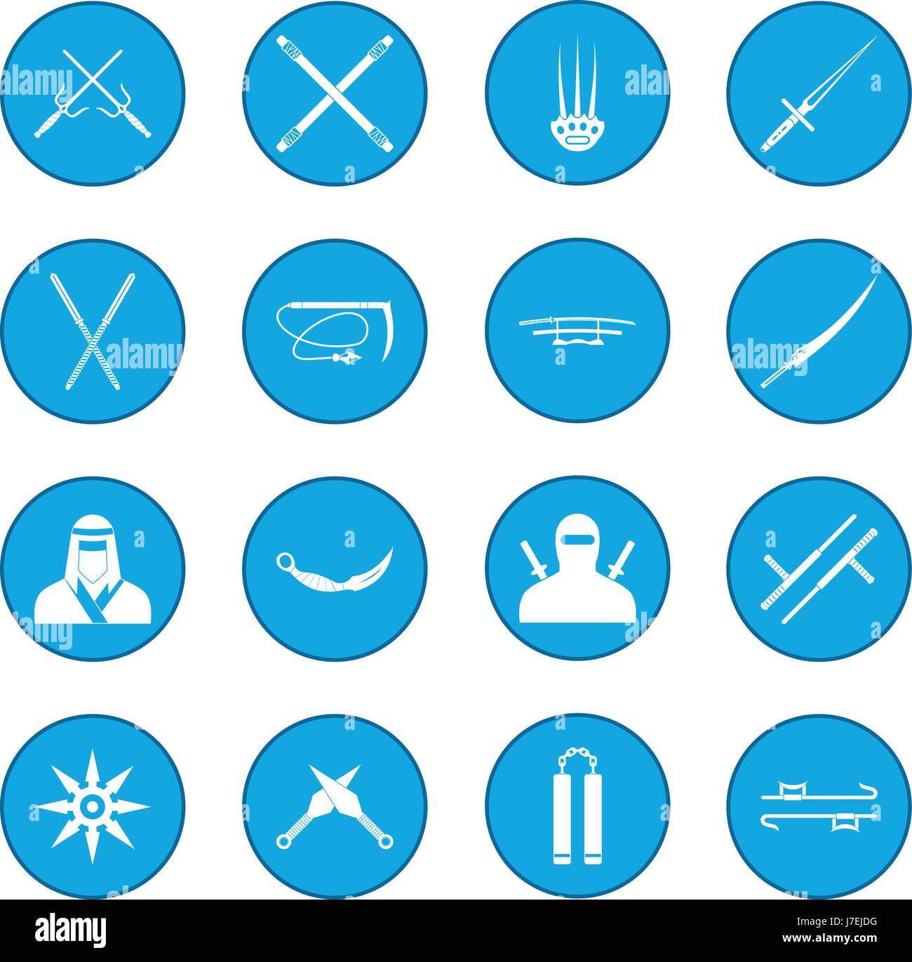 Ninja scroll vector icon cartoon hi-res stock photography and images ...