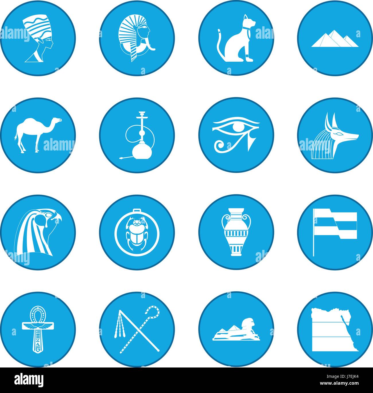 Ancient egypt objects Stock Vector Images - Alamy
