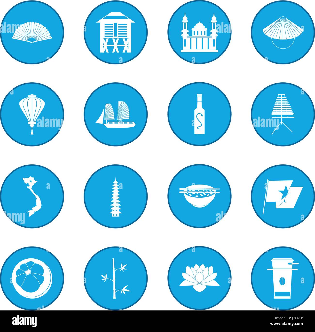 Flowers blue flag Stock Vector Images - Alamy