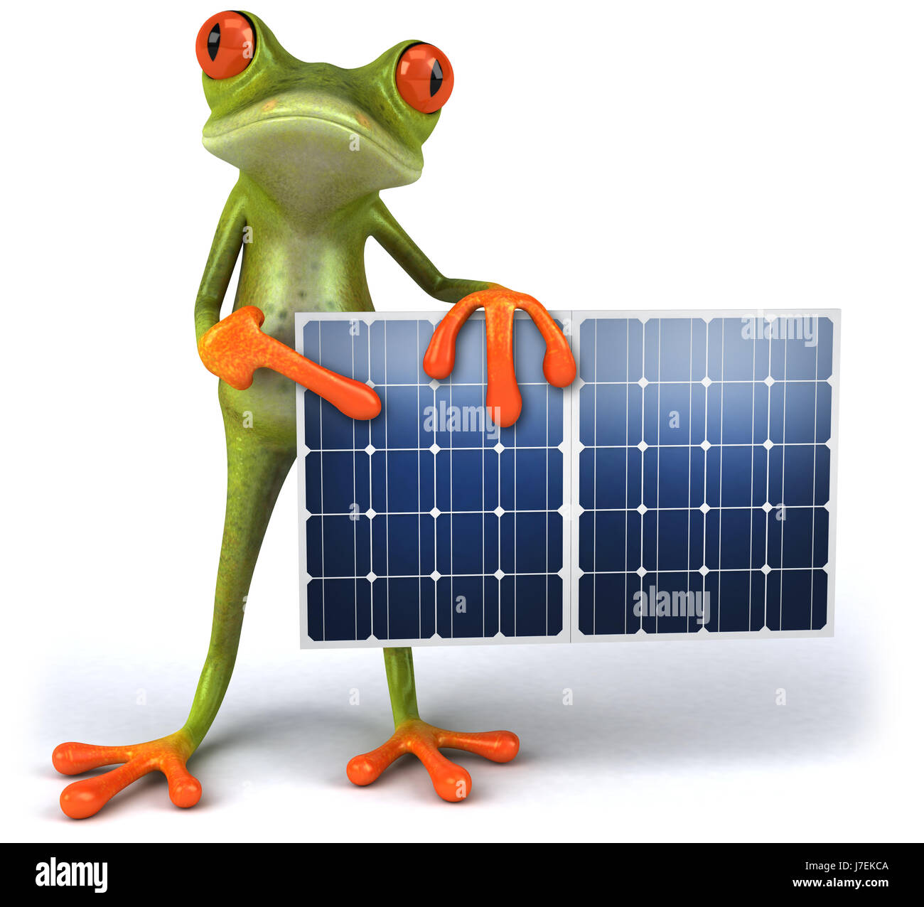 animal energy power electricity electric power illustration frog solar ...