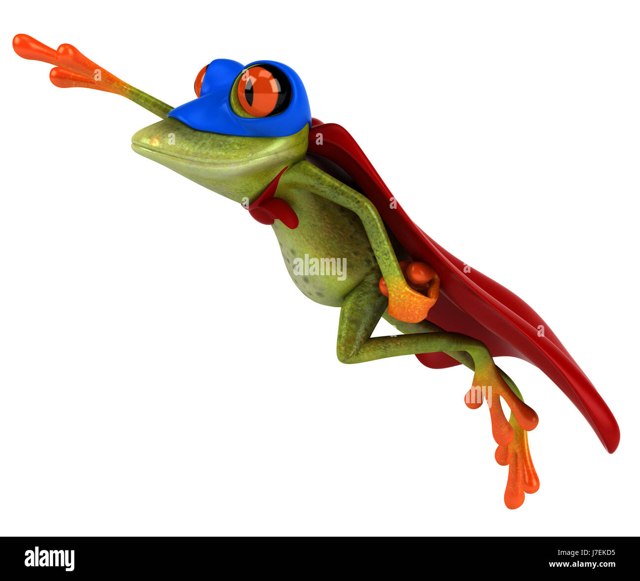 Superhero illustration Cut Out Stock Images & Pictures - Alamy