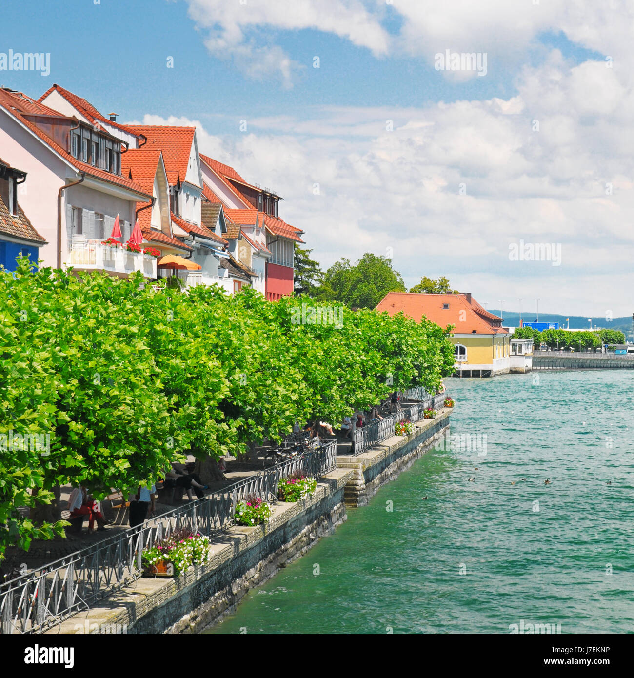 scenic waterfront of Lake Constance, Germany Stock Photo - Alamy