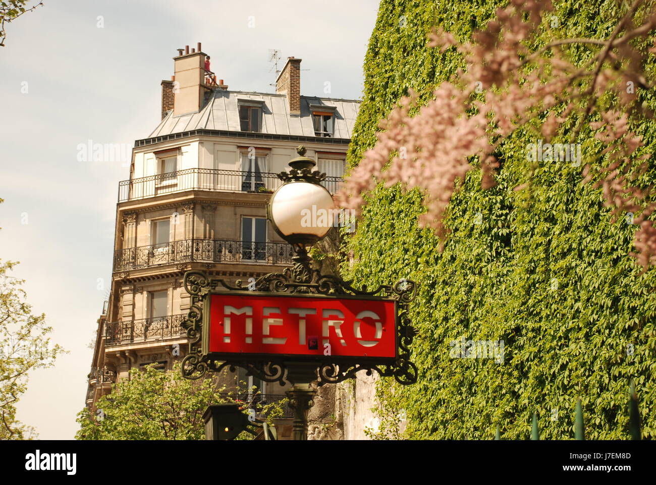 metro paris france retro shield red metropolis europe backdrop ...