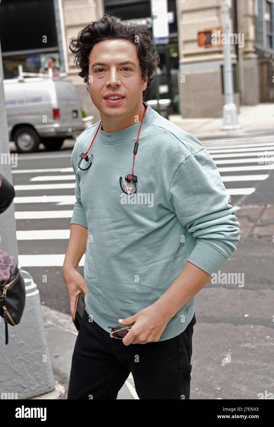 New York, USA. 24th May, 2017. Jon Bass out and about for Celebrity ...
