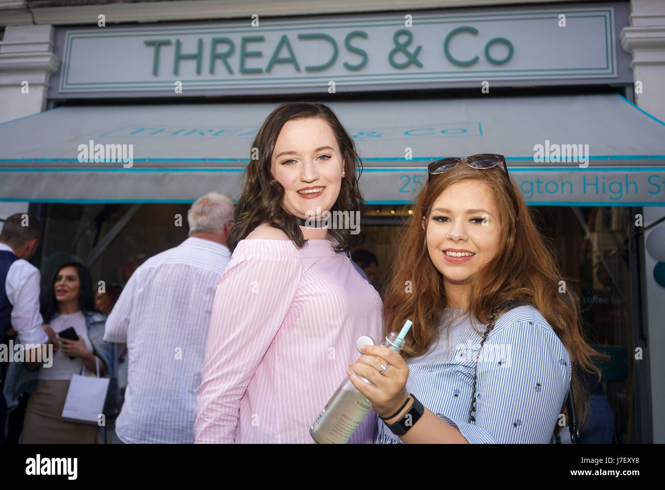 London, UK. 24th May, 2017. Alexandra Osman blogger & Alicia smith ...