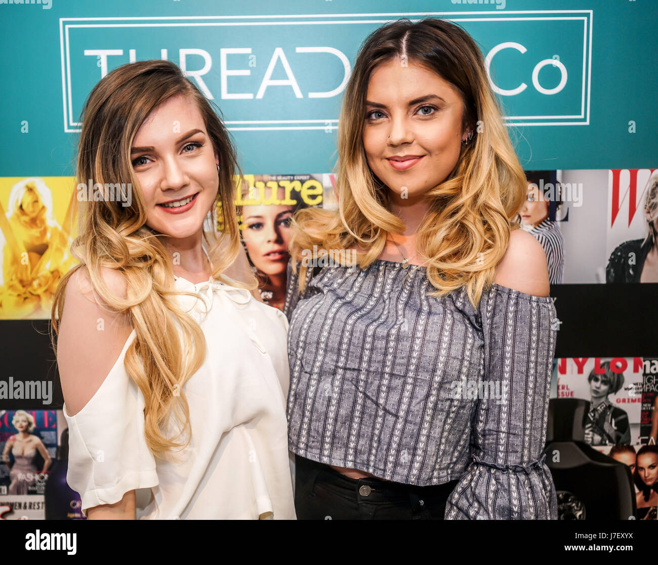 London, UK. 24th May, 2017. Beckie hart @beckiehart & Danielle Potter ...