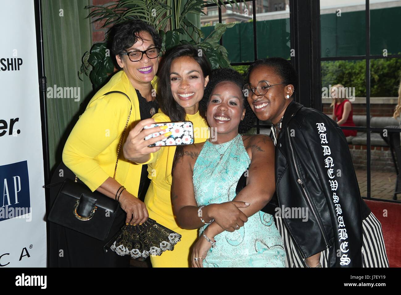 New York, NY, USA. 24th May, 2017. Isabel Celeste and Rosario Dawson ...