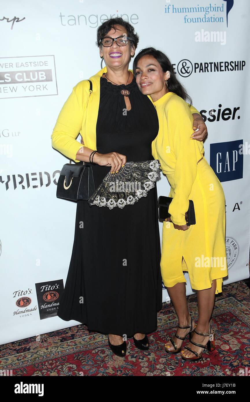 New York, NY, USA. 24th May, 2017. Isabel Celeste and Rosario Dawson ...