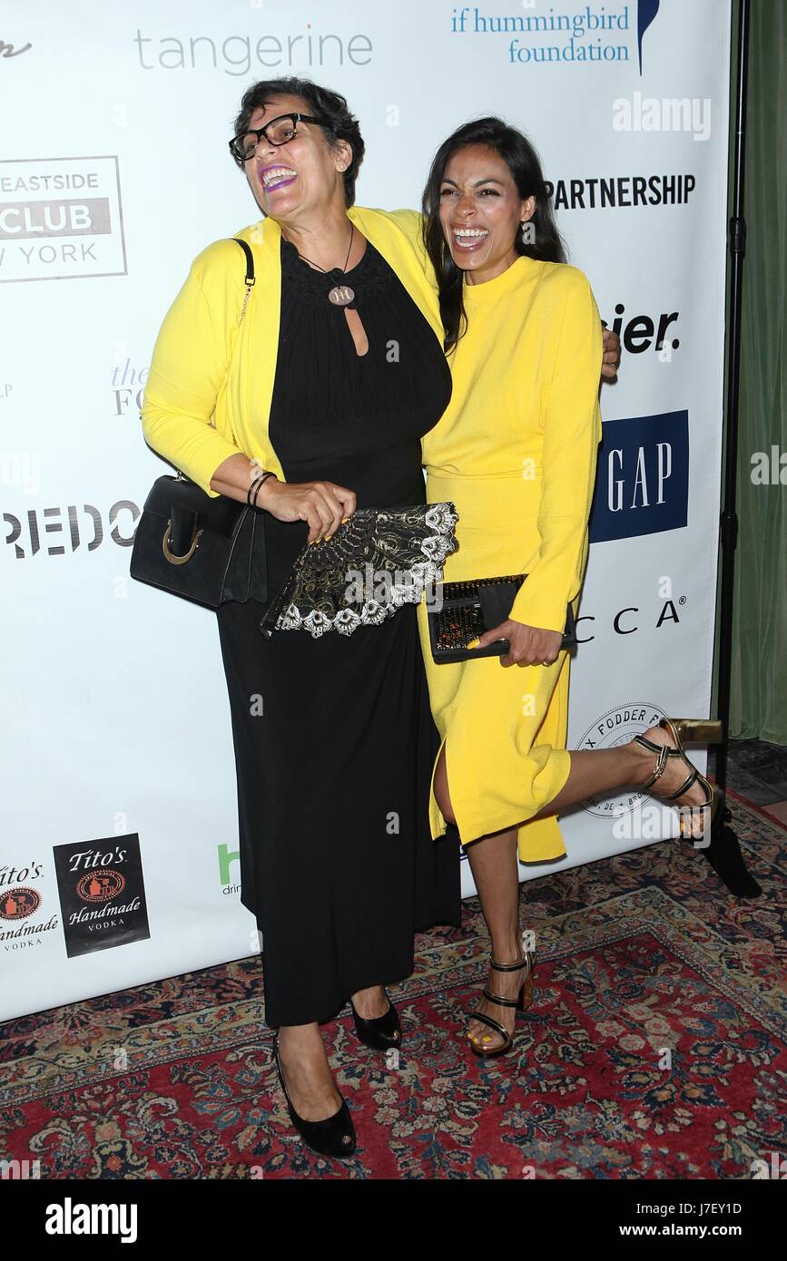 New York, NY, USA. 24th May, 2017. Isabel Celeste and Rosario Dawson ...