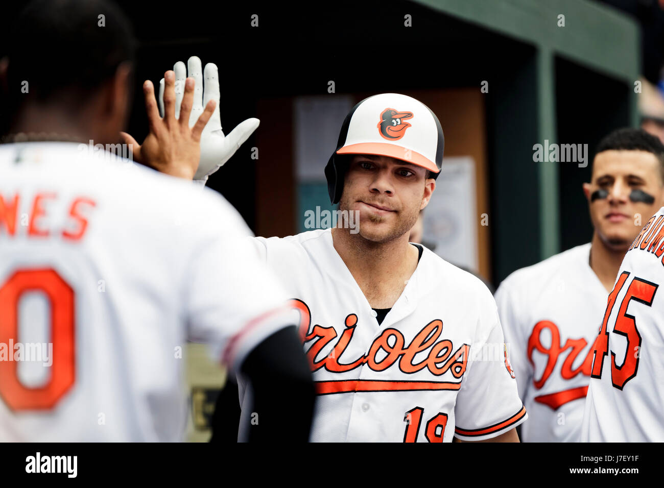 Baltimore, Maryland, USA. 24th May, 2017. Baltimore Orioles first ...