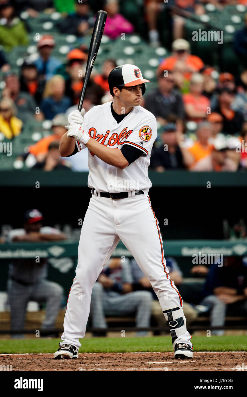 Baltimore, Maryland, USA. 24th May, 2017. Baltimore Orioles left ...