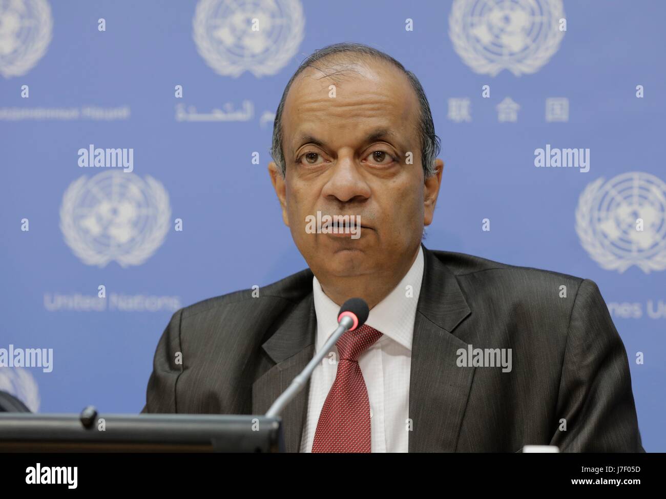 United Nations, New York, USA, May 24 2017 - Atul Khare, Under ...