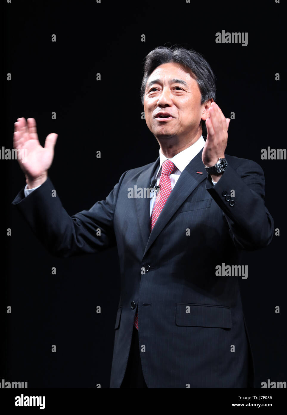 Tokyo, Japan. 24th May, 2017. Japanese mobile communication giant NTT ...
