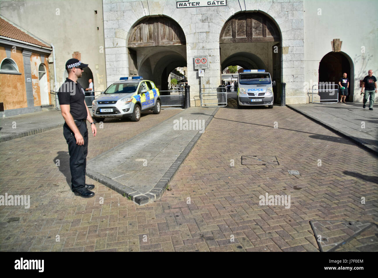 Gibraltar. 24th May 2017. Royal Gibraltar Police recruits today paraded ...