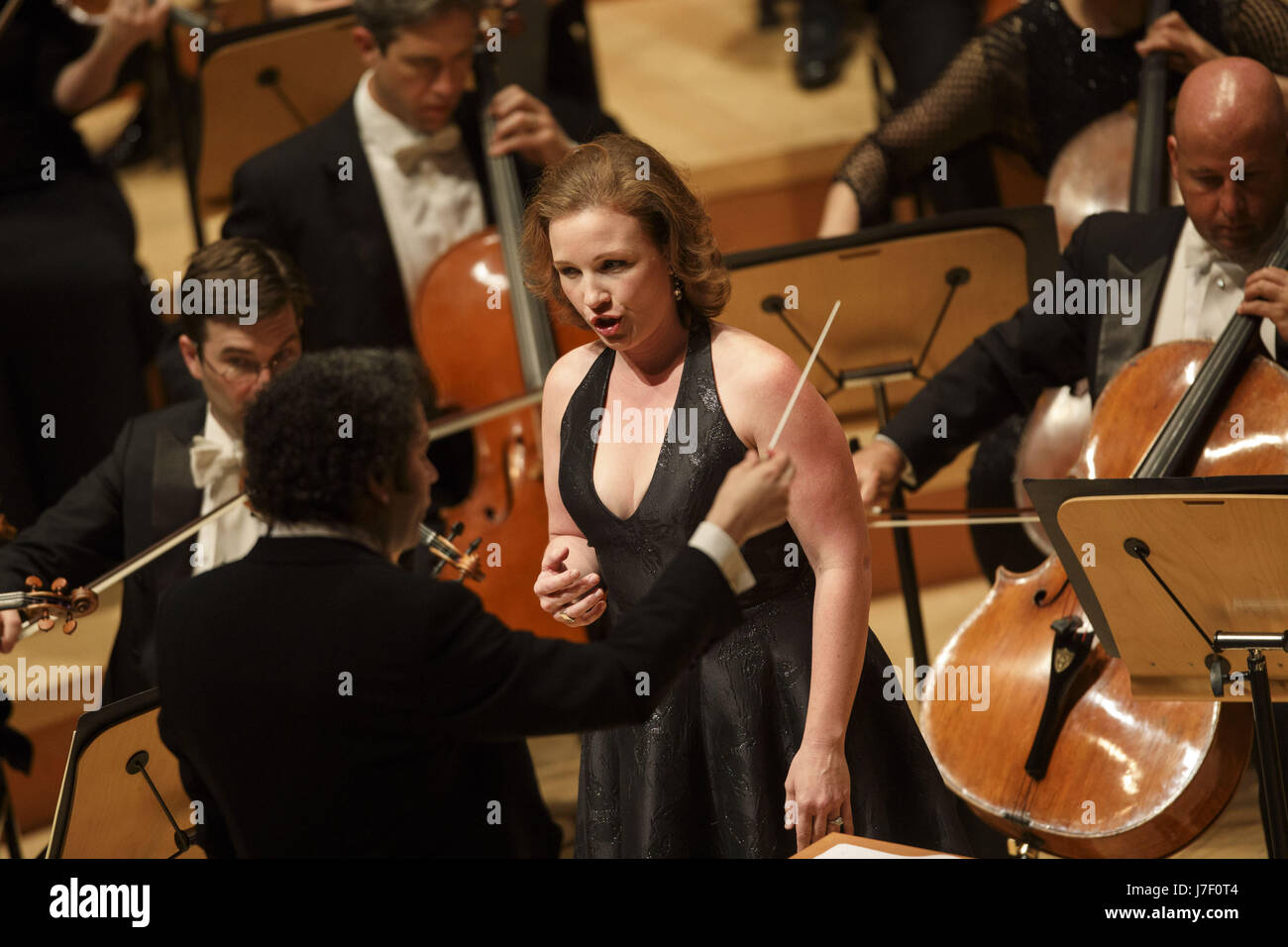 Los Angeles, California, USA. 18th May, 2017. Mezzo-soprano Sasha Cooke ...