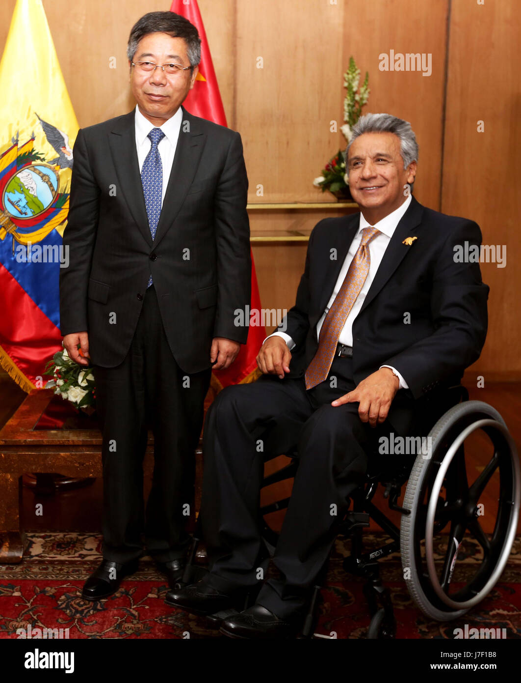 Quito, Ecuador. 24th May, 2017. Chinese President Xi Jinping's special ...