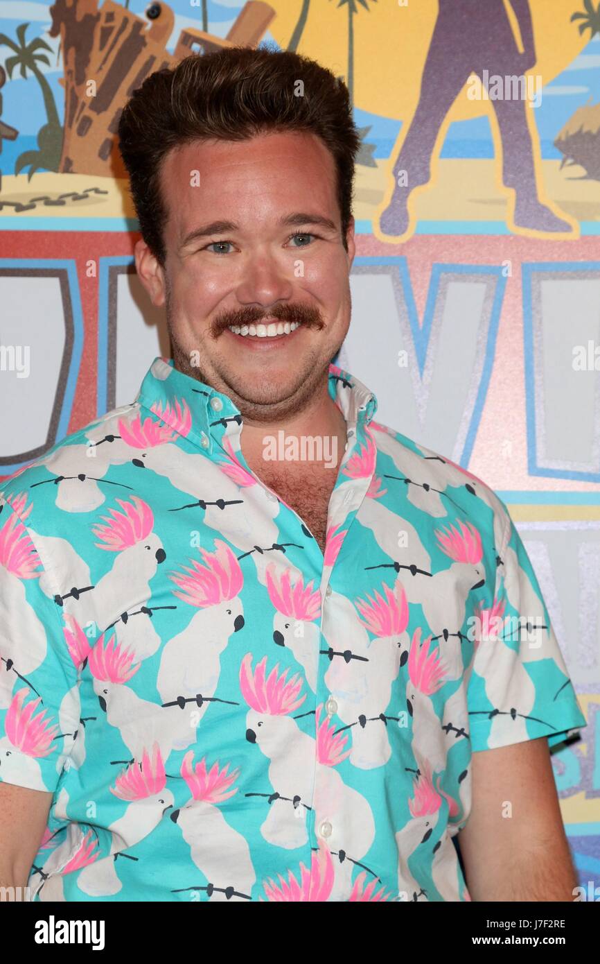 Studio City, CA. 24th May, 2017. Zeke Smith at arrivals for SURVIVOR ...