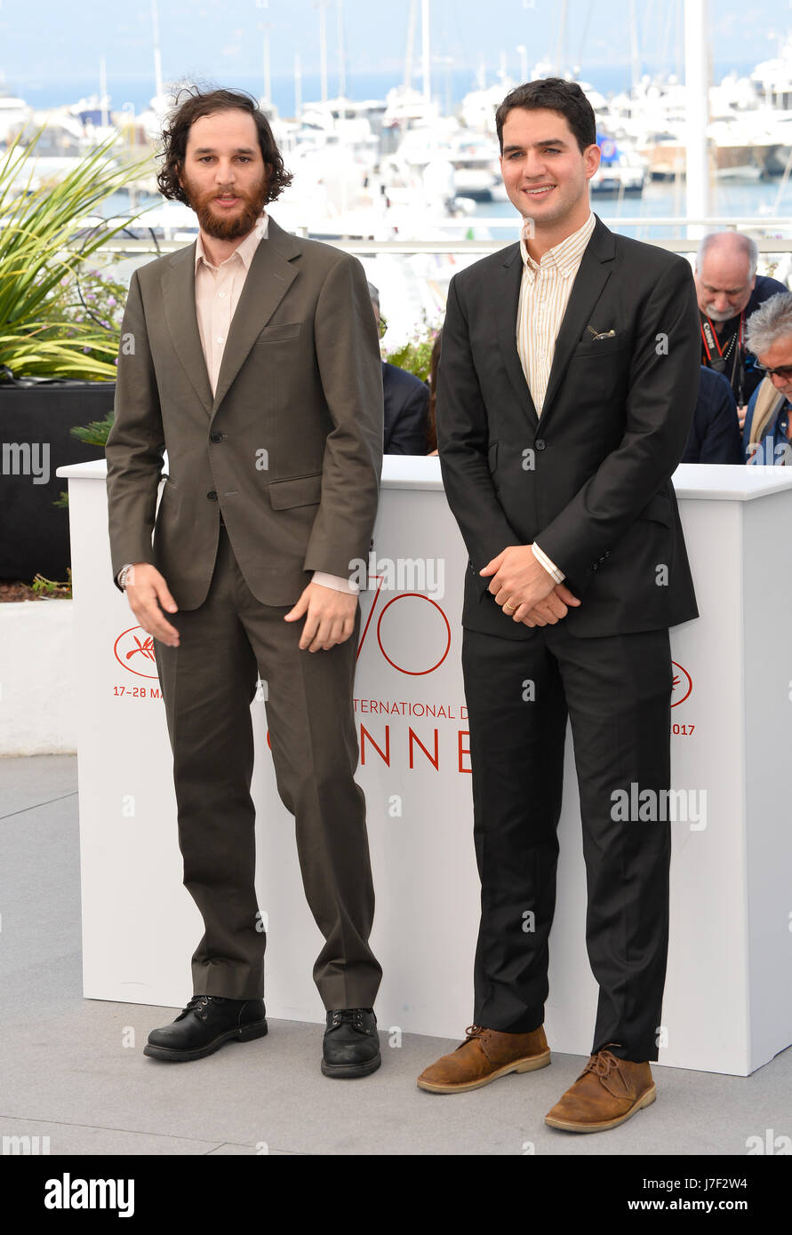 Cannes, France. 25th May, 2017. Josh Safdie & Benny Safdie at the ...