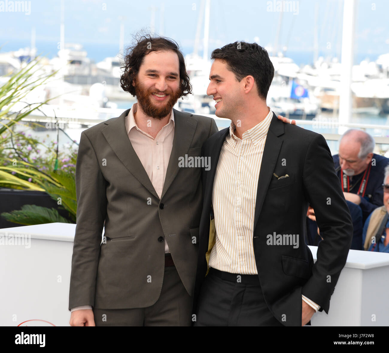 Cannes, France. 25th May, 2017. Josh Safdie & Benny Safdie at the ...