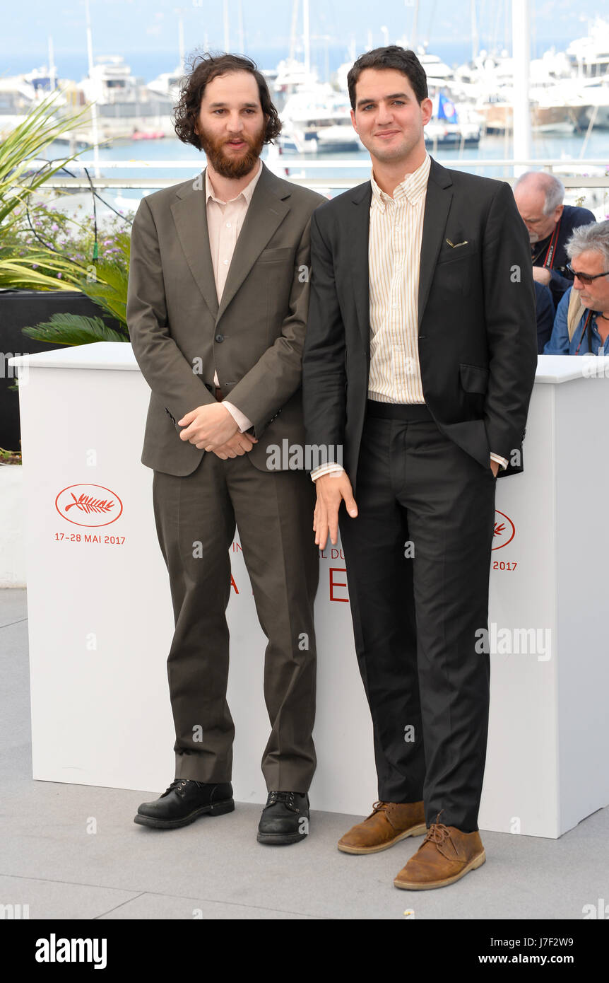 Cannes, France. 25th May, 2017. Josh Safdie & Benny Safdie at the ...