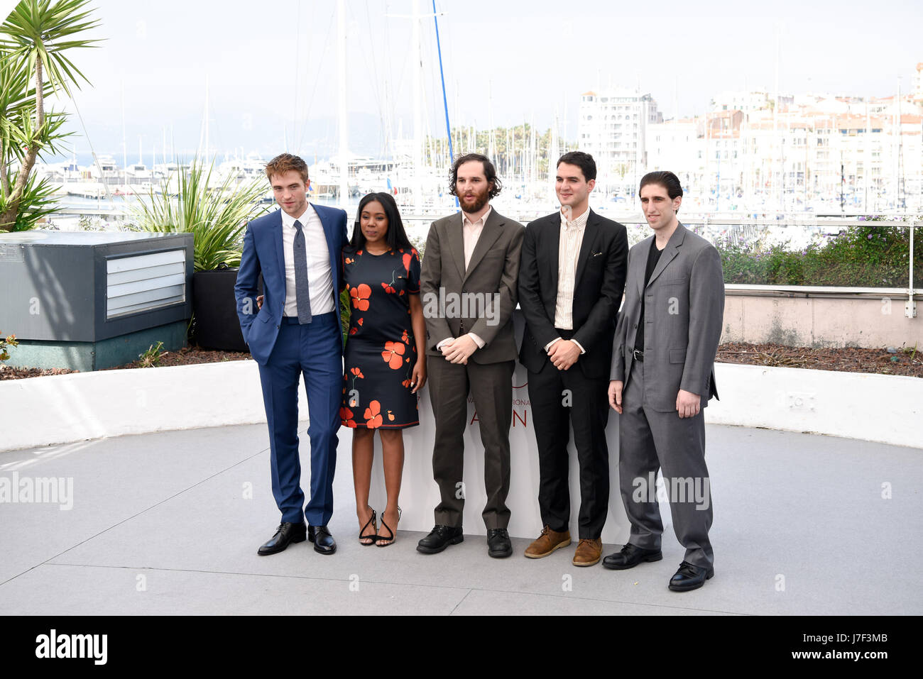 Cannes, Benny Safdie and actor Buddy Duress (from L to R) of the film ...
