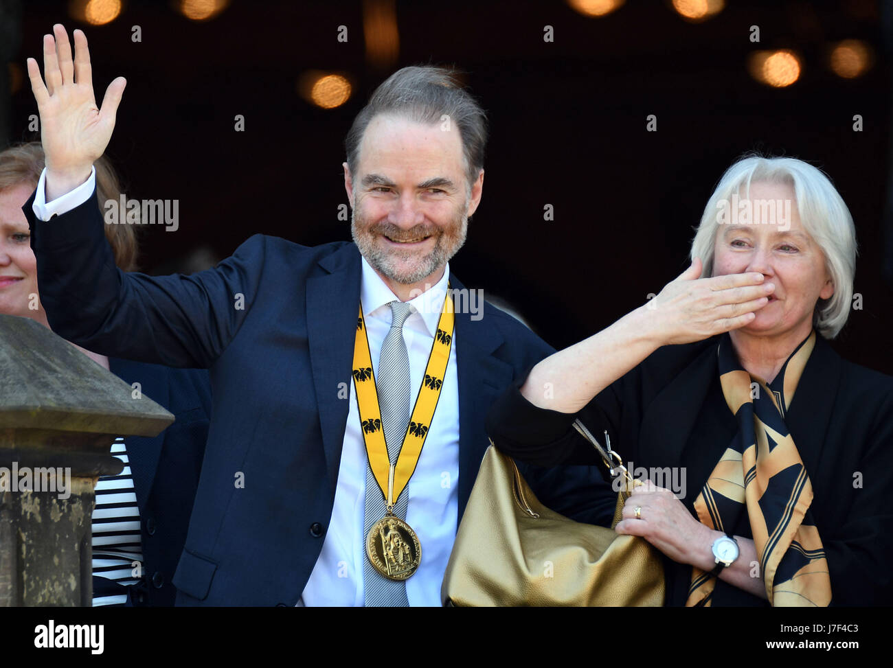 Aachen, Germany. 25th May, 2017. British historian Timothy Garton Ash ...