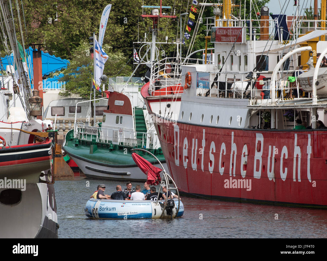 Emden, Germany. 25th May, 2017. Museumships and Oldtimer from the ...