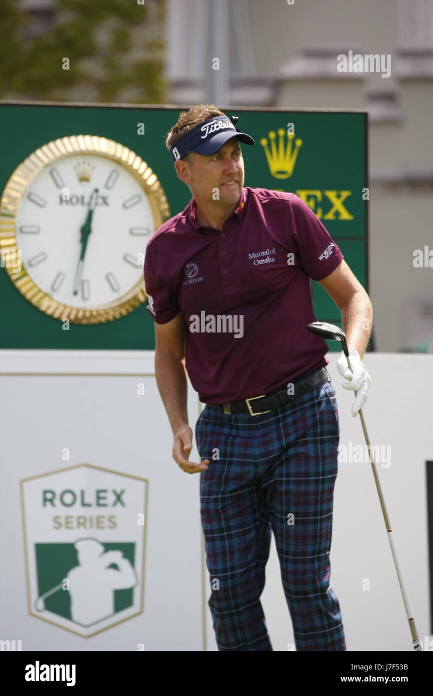 Ian poulter first tee hi-res stock photography and images - Alamy