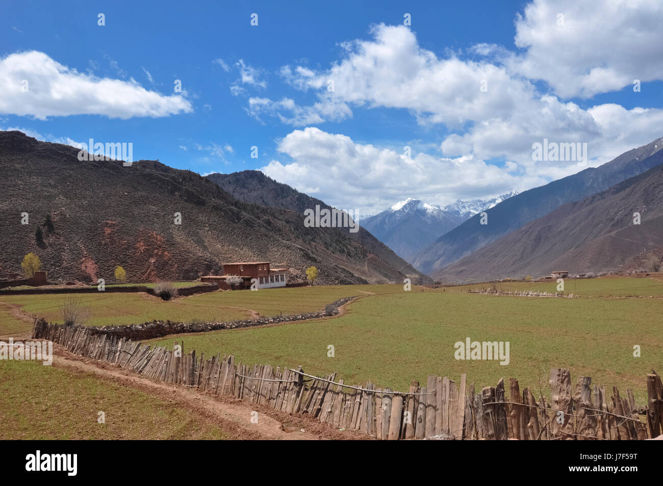 Natural scenery of Tibet Stock Photo - Alamy