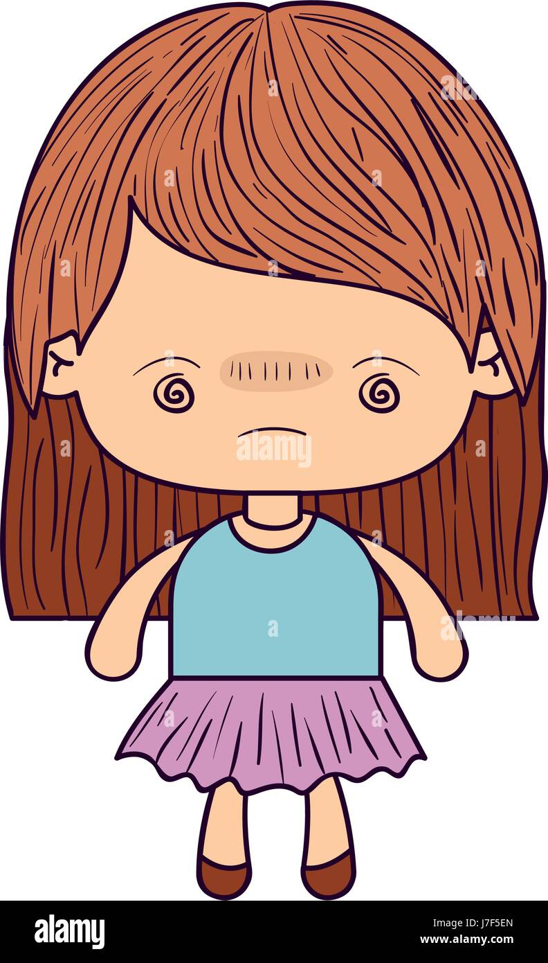 Straight Hair Clipart