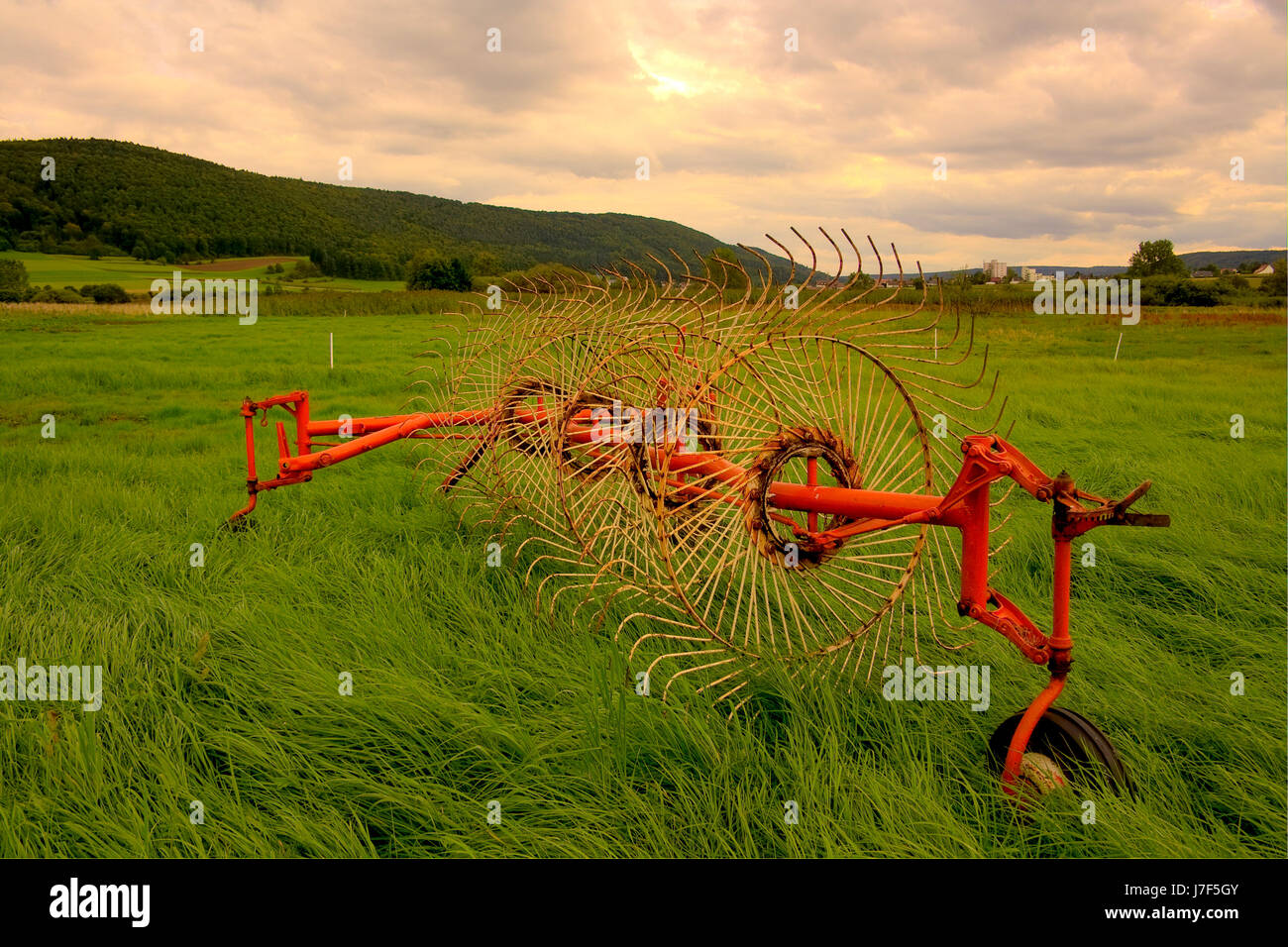 hdr image of tedder Stock Photo - Alamy