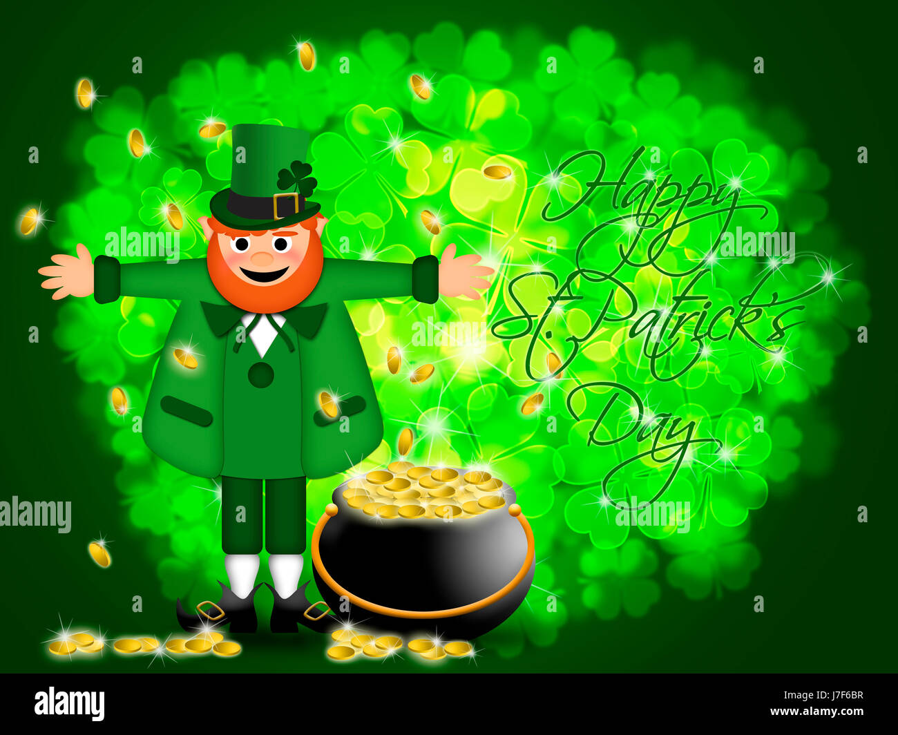 coins wealth pot goblin leprechaun lucky luck gold humans human beings ...