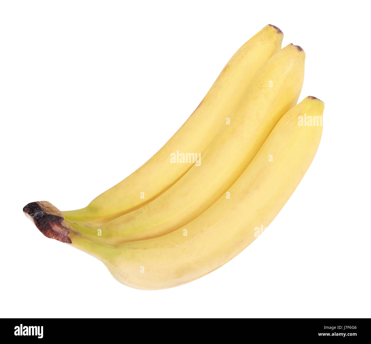 many yellow banana isolated Stock Photo - Alamy
