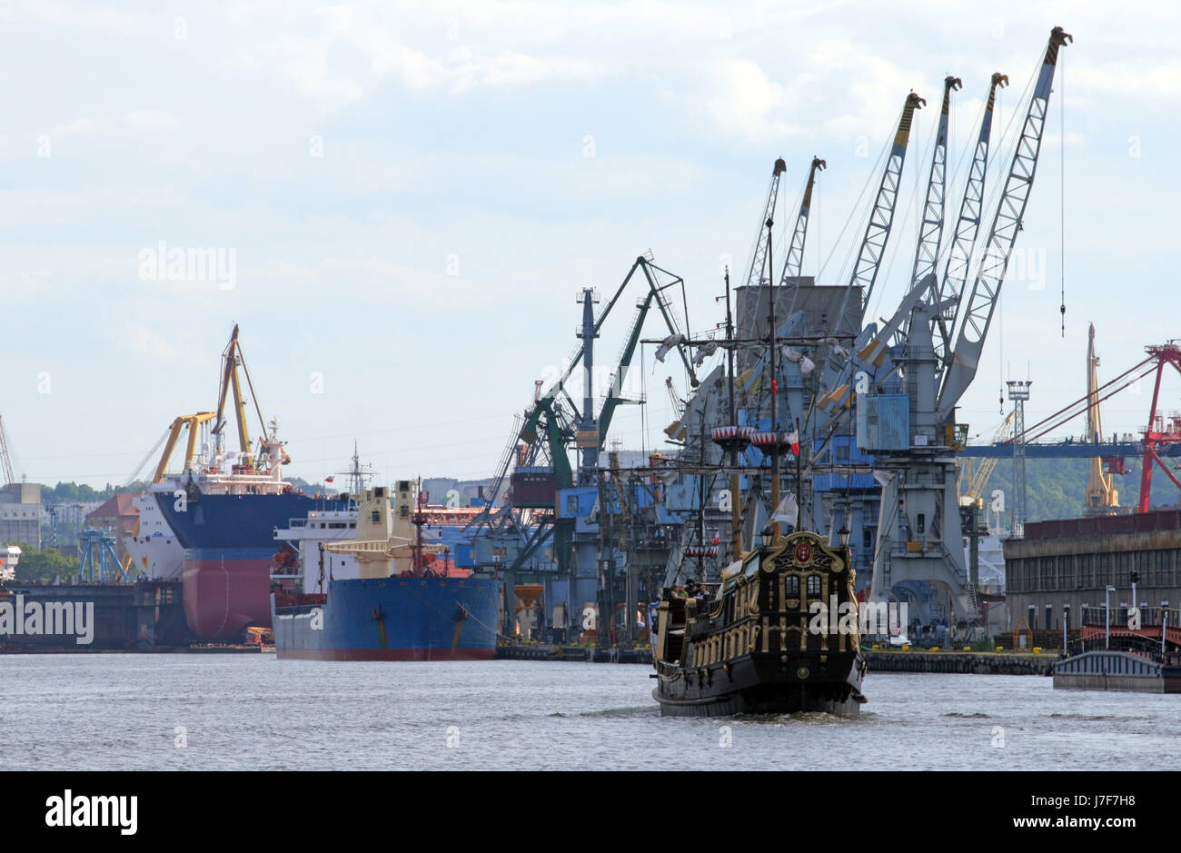 logistics port ship navy marine landscape scenery countryside nature ...