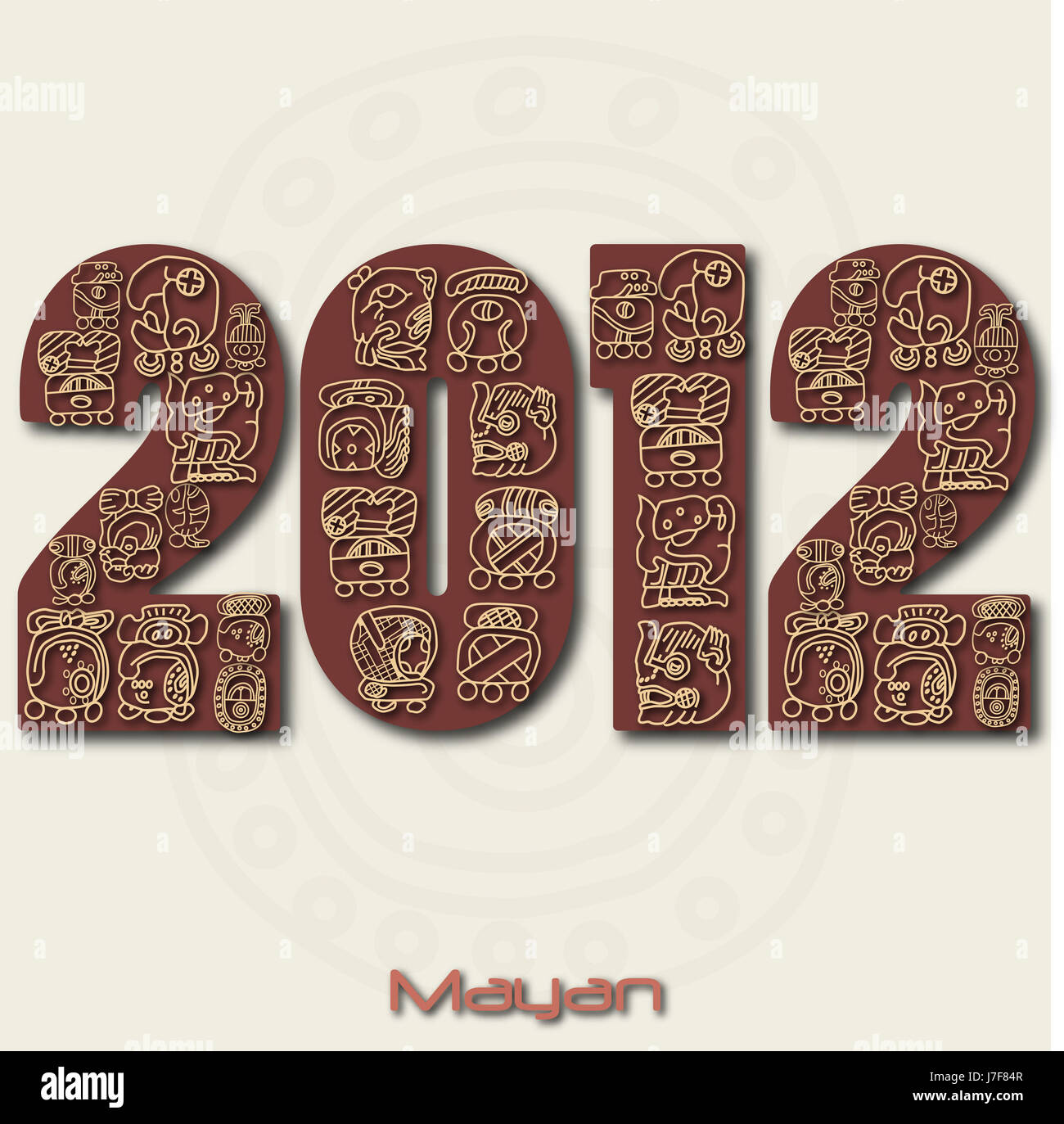 illustration vector ancient maya backdrop background calender calendar ...