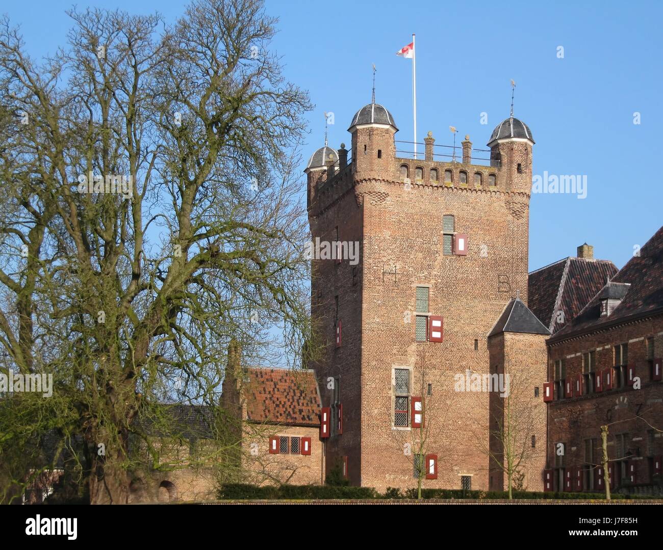 castle huis bergh Stock Photo - Alamy