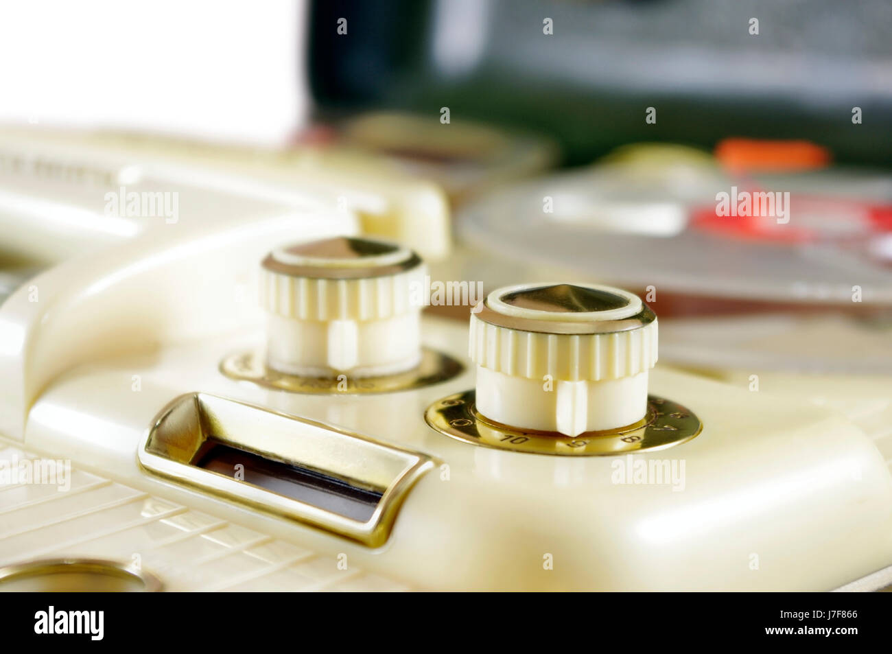 Tape recorder microphone hi-res stock photography and images - Alamy