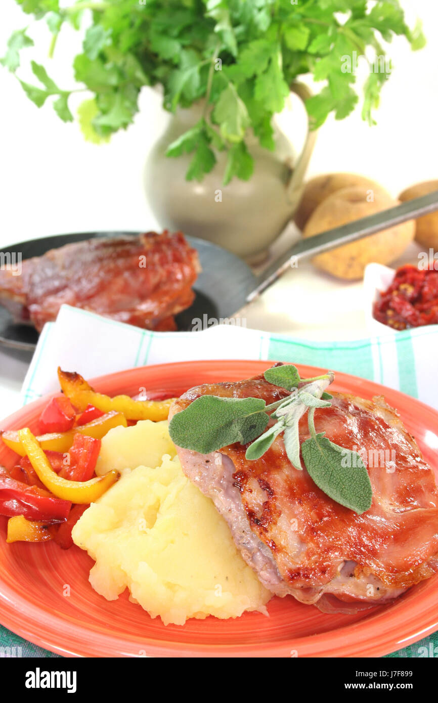 Meat italy saltimbocca saltimbocca alla romana hi-res stock photography ...
