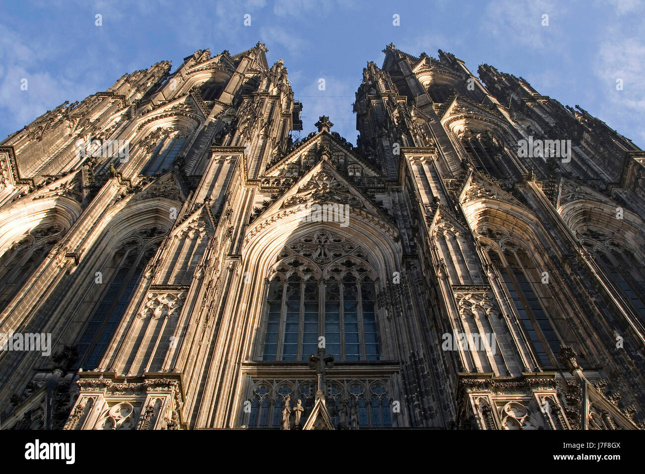 west facade cologne cathedral Stock Photo - Alamy