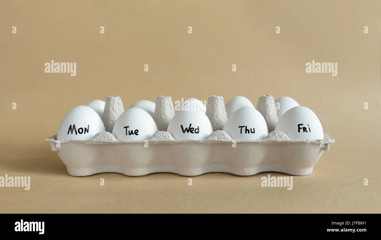 Monday to friday hi-res stock photography and images - Alamy